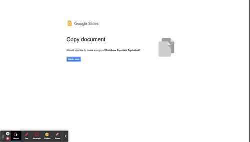 Rainbow Spanish Alphabet (Estrellita aligned) Posters/Carteles & google ...