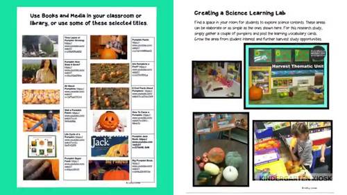 Pumpkin Research and Writing by Kindergarten Kiosk | TPT