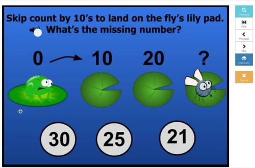 SKIP COUNTING BY 10 BOOM CARDS by Moodle Doodles Education | TPT