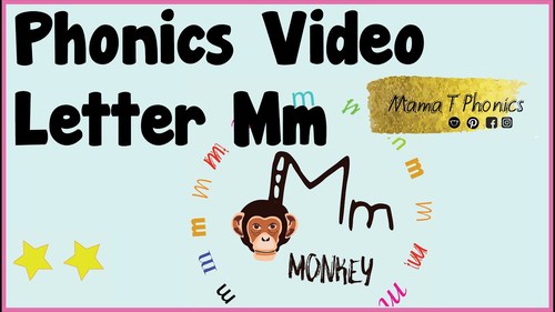 Phonics Letter M Learn to identify, write, say, sing and find the letter M.