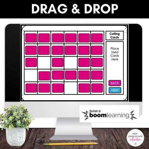 Alphabet Letter Fluency BINGO | Summer Edition | Digital Bingo Boom Cards™