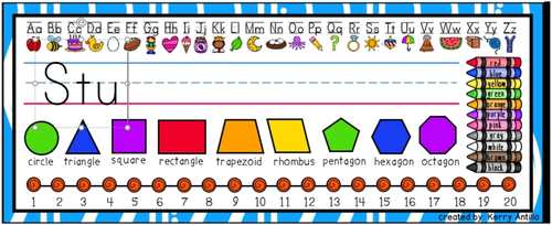 Burlap and Chevron Editable Name Tags by Kerry Antilla | TPT