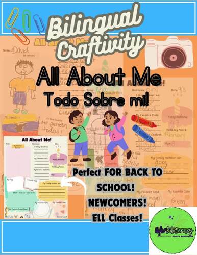 ALL ABOUT ME/TODO SOBRE MI-PRIMARY PRINTABLE by Bforbiliteracy | TPT