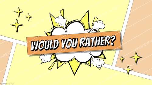 Middle School Ice Breaker Game Would You Rather Activity | Grade 5, 6 ...