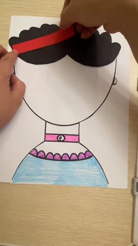 Frida Kahlo Craft-Mes de la Herencia Hispana by Creative Bilingual Minds