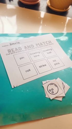 Bowling Activities | Bowling Vocabulary | Bowling Visuals | TPT