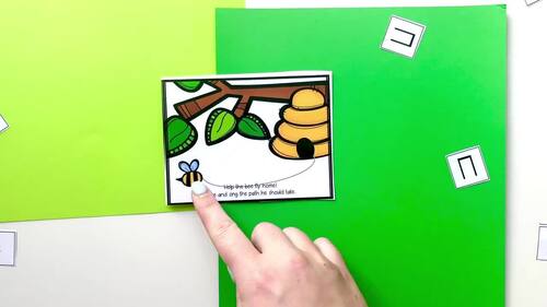 Buzzing Bee Vocalization Task Cards for Music Warm Up Whole Group or ...