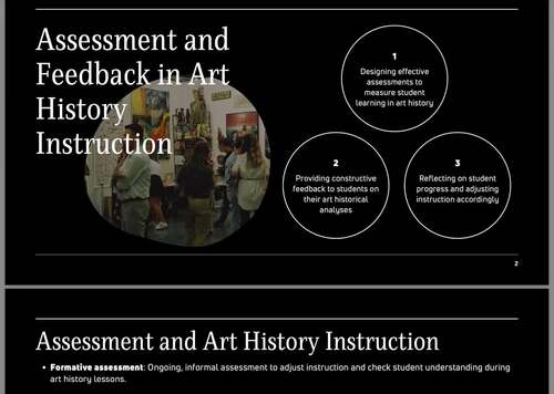 Professional Development for Art Teachers + 3 Student Handouts (Grades 8+)