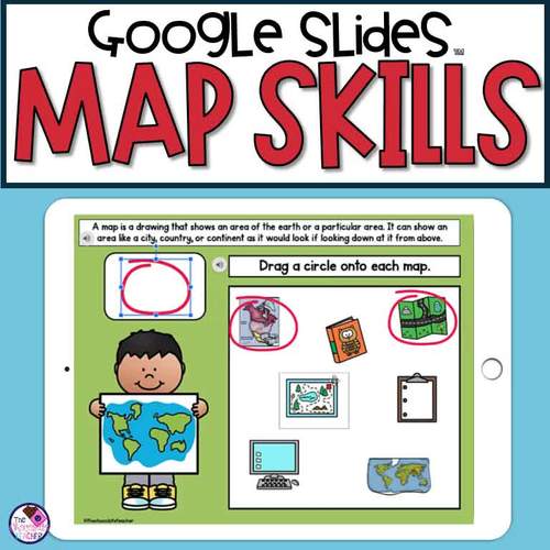 Map Skills - First Grade Mapping - Social Studies - Google Slides™