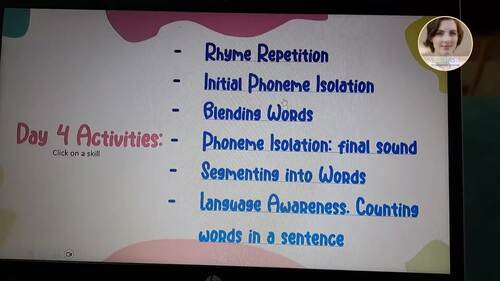 Phonological & Phonemic Awareness Lesson Presentations/Week 5 | TPT