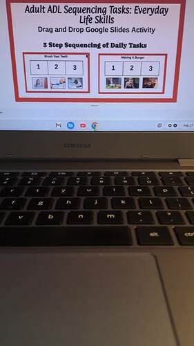 Adult ADL 3 Step Sequencing Daily Life Skills #1: Adult Speech Therapy