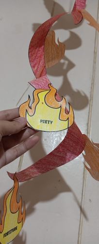 Pentecost Activities Gifts of Holy Spirit Template Dove Craft Coloring ...