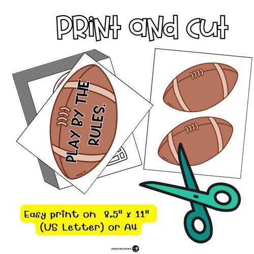 Be a Team Player Bulletin Board Kit, Editable Varsity Letters PE Ideas