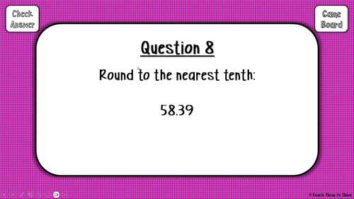 Digital Self-Checking Game: Rounding by Teach Them to Shine | TPT