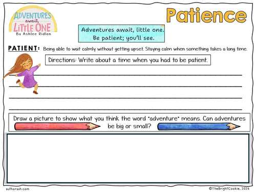 SEL Picture Book Activities- Patience, Bravery, Helping Others ...