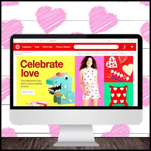 Life Skills - Online Shopping - Google - Math - Reading - Valentine's Day