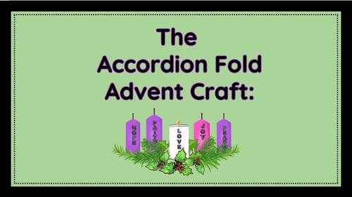 Christmas- ADVENT Pull Apart folding Craft, Coloring Page and Maze