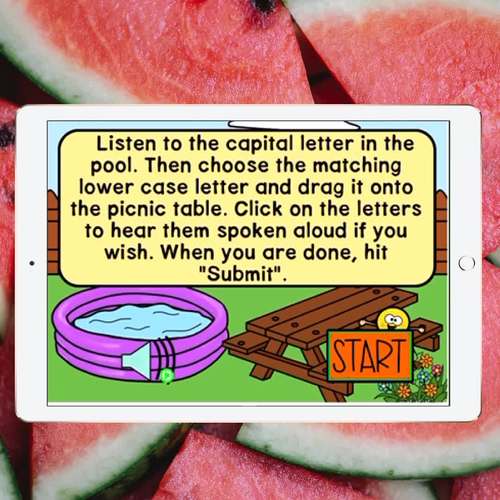 Audio alphabet boom cards | Upper and Lowercase letter recognition ...