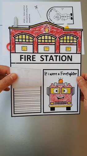 Fire Safety Crown Craft | Fire Safety Writing Craft Activities ...