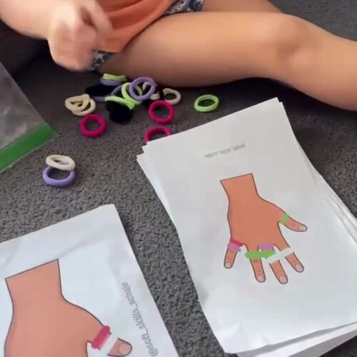 Fine Motor Activity Cards – Finger Strength & Bilateral Coordination