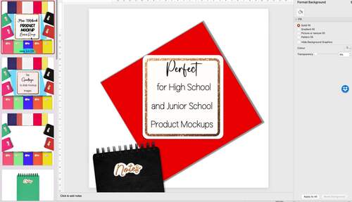 Mini Notebook Mock-up png images Spiral bound by Teach Elite | TPT