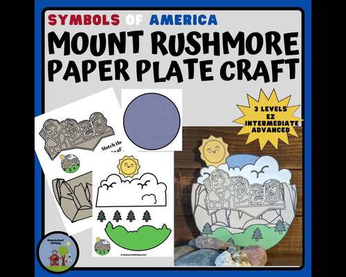 Mount Rushmore Art Project by Homeschool Holiday | TpT