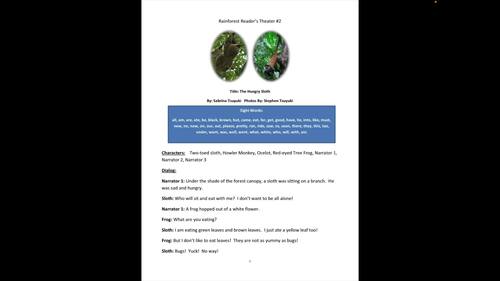 Rainforest Reader's Theater Pack by Rainforest Reading | TPT