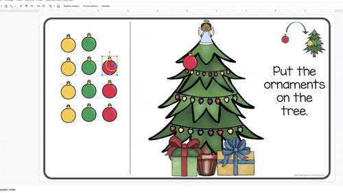 Digital Simple Task Boxes for Christmas Independent Work Systems