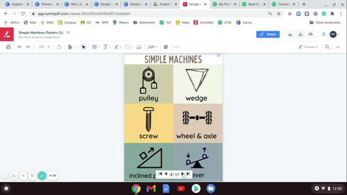 Simple Machines Posters NGSS Physics by Crosswalk Curriculum | TPT