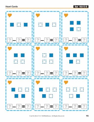 8 Kindergarten Math Sense Games & Activities Bundle SPED - Subs ...