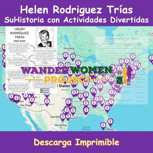 Helen Rodríguez Trías - SuHistoria y Actividades Divertidas; A Spanish ...
