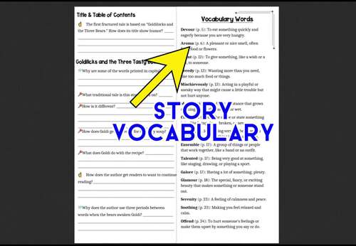 Fractured Tales- Rigby Readers Reading Response Trifold by Sparked By ...