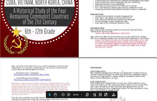 Examining Marxism in Cuba, North Korea, Vietnam, and China (Communism)