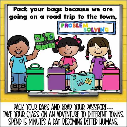 Problem Solving Social Emotional Learning SEL K-2 Curriculum | TPT