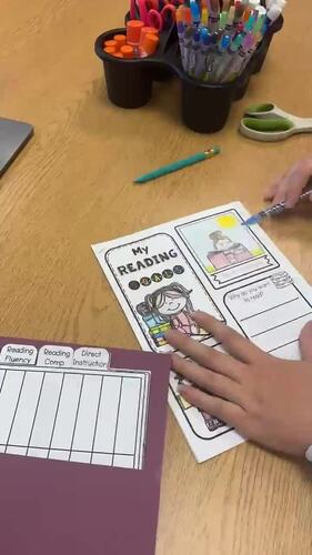 Data Collection Reading Folder MTSS RTI & SPED Progress Monitoring