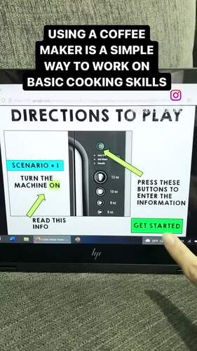 Life Skills - Coffee Cart - Cooking - Special Education - Kitchen