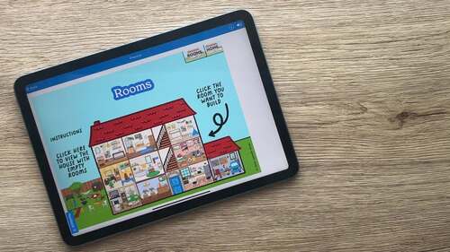 Create a Scene: Rooms in a House Open Play Boom Card Game by Little ...