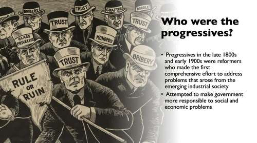 Progressive Era PowerPoint & Google Slides | American History | TPT