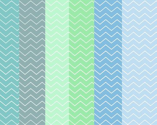 Skinny Chevron Digital Paper, Pastel Chevron Digital Background, Thin ...