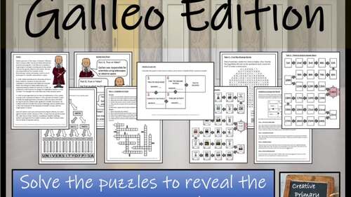 Galileo Escape Room Activity by Creative Primary Literacy | TPT