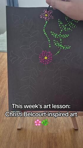 The Art of Christi Belcourt – Dot Art Lesson | Grades 3–6 | Ontario