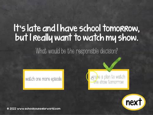 INTERACTIVE {PPT & GOOGLE DRIVE} SEL LP#24: I Can Choose My Behavior ...