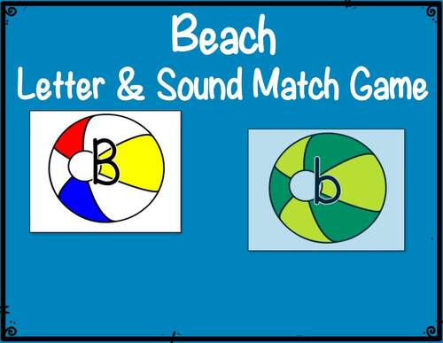 Beach Themed Literacy Centers by The Teaching Scene by Maureen | TPT