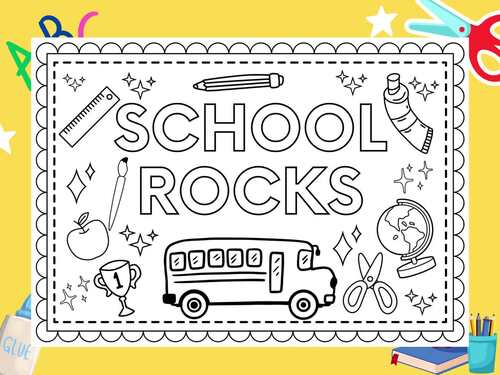 Happy First Week of School Coloring Pages – Back to School Fun | TPT