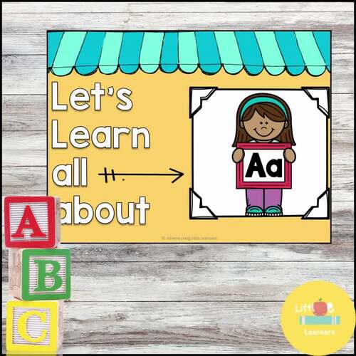 Digital Alphabet Slides A–Z | Letter Sounds, Mouth Formation & Phonics | PreK–K