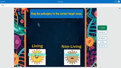 Digital Task Cards Viruses and Bacteria BOOM Cards by gecko bioLogy ...
