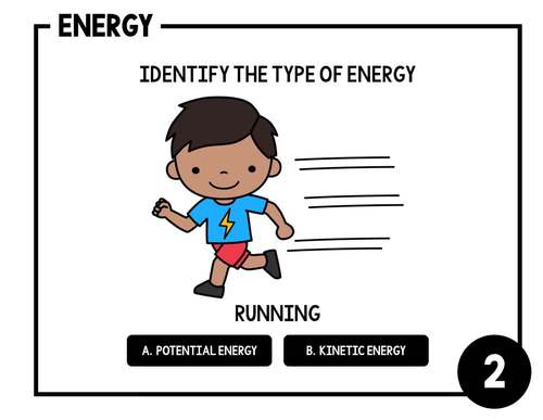 Energy Digital Task Cards Activity | Science Boom Cards™ by EzPz-Science
