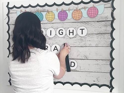 Friendship Bracelet Bulletin Board For ANY Time of Year by Learn Grow ...