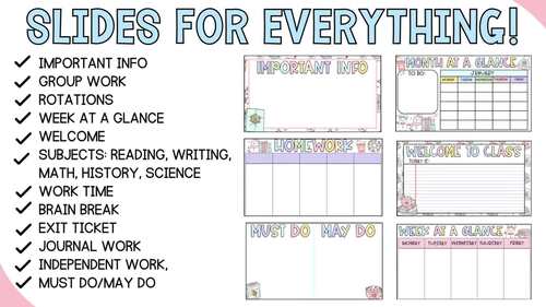 Winter Themed Weekly Slides, January Daily Agendas Google Slides