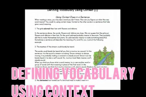 3rd and 4th Grade Reading Comprehension Passages: Vocabulary and Story ...